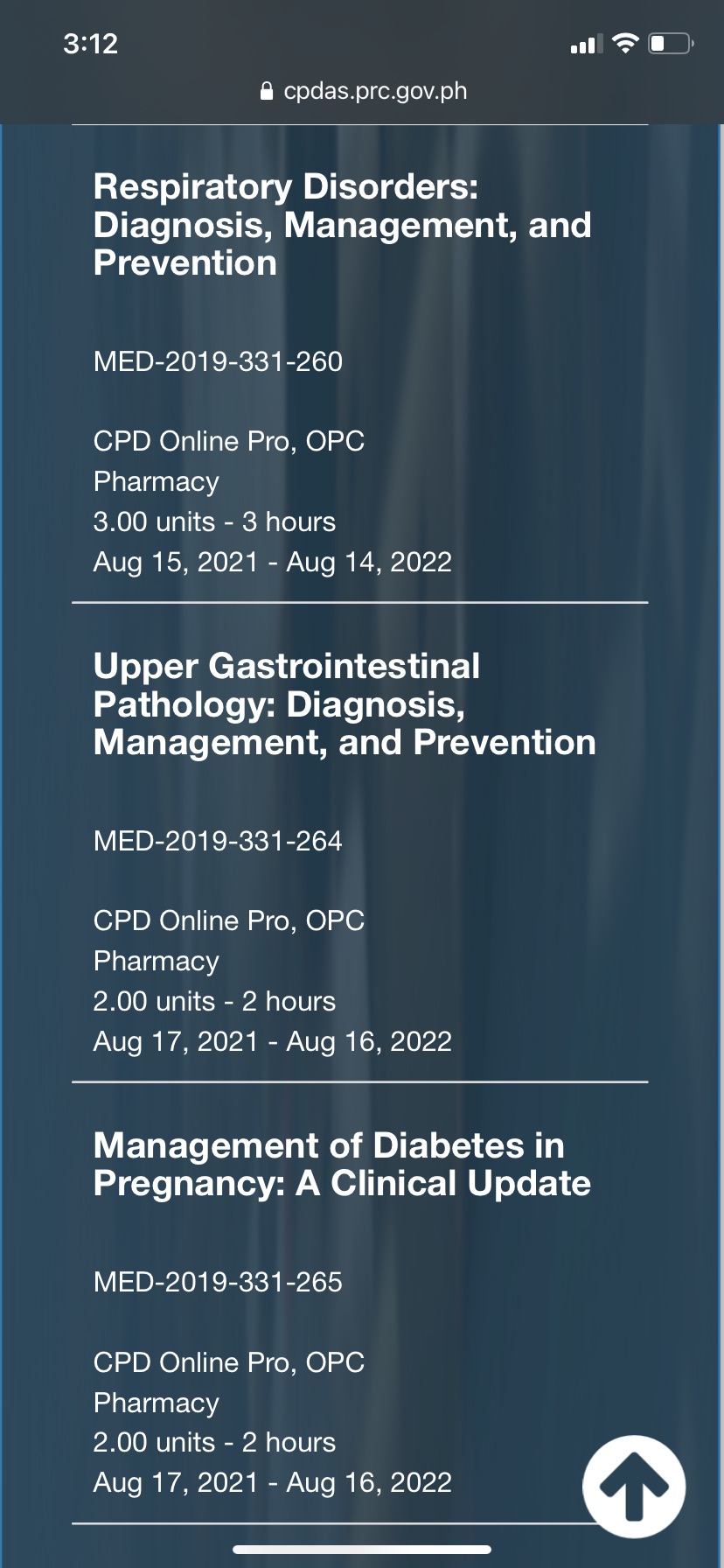 16.5 CPD Units Awarded for 8 Pharmacy Courses - Philippine CPD Online ...