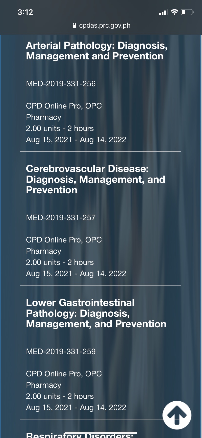 16.5 CPD Units Awarded for 8 Pharmacy Courses - Philippine CPD Online ...